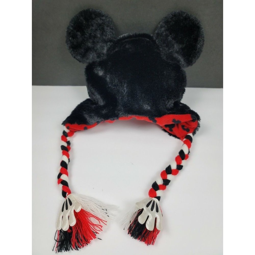 Disney Mickey Mouse Clubhouse Ears W/Braids Black Flu… - Gem